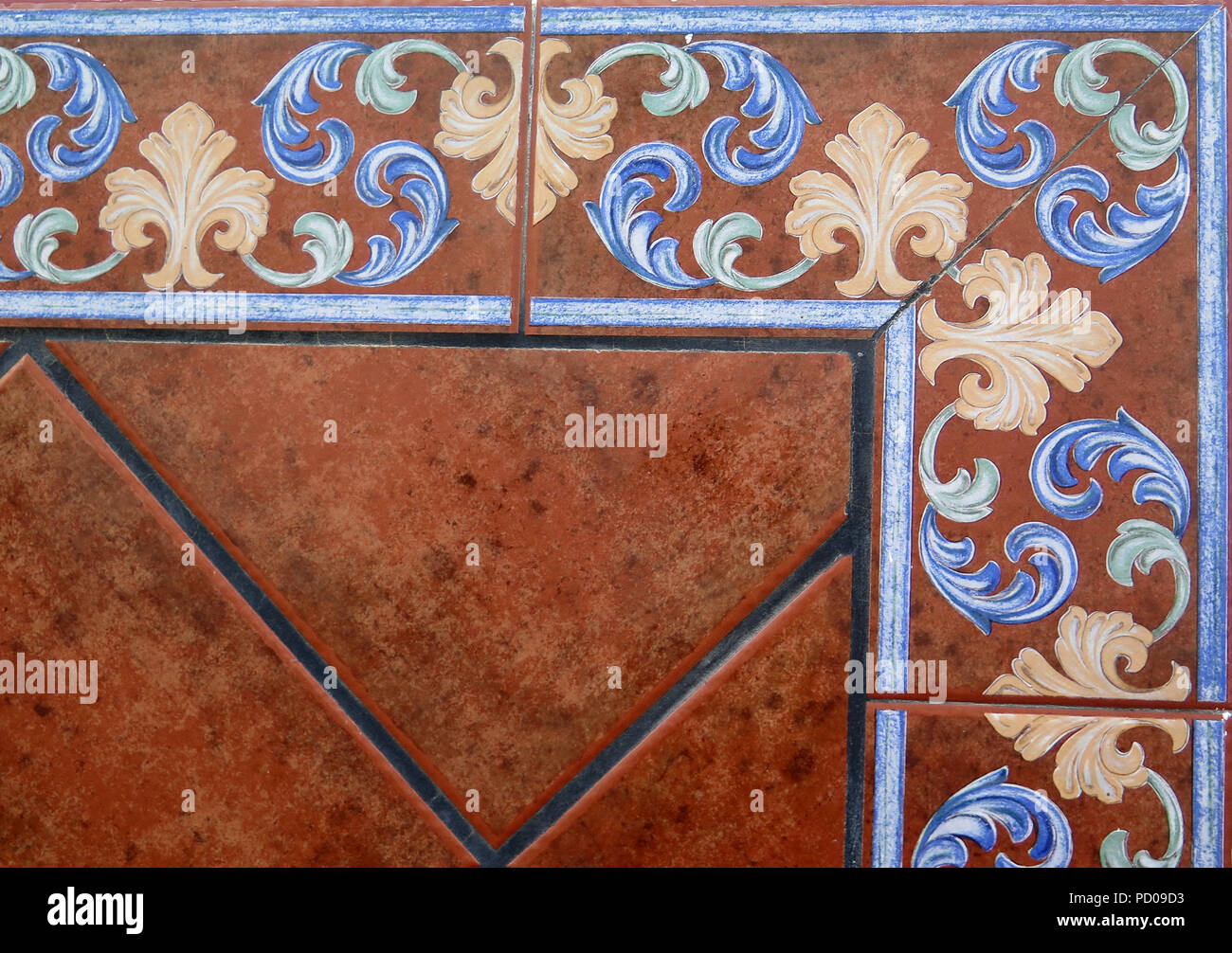 Tiled corner hi-res stock photography and images - Alamy
