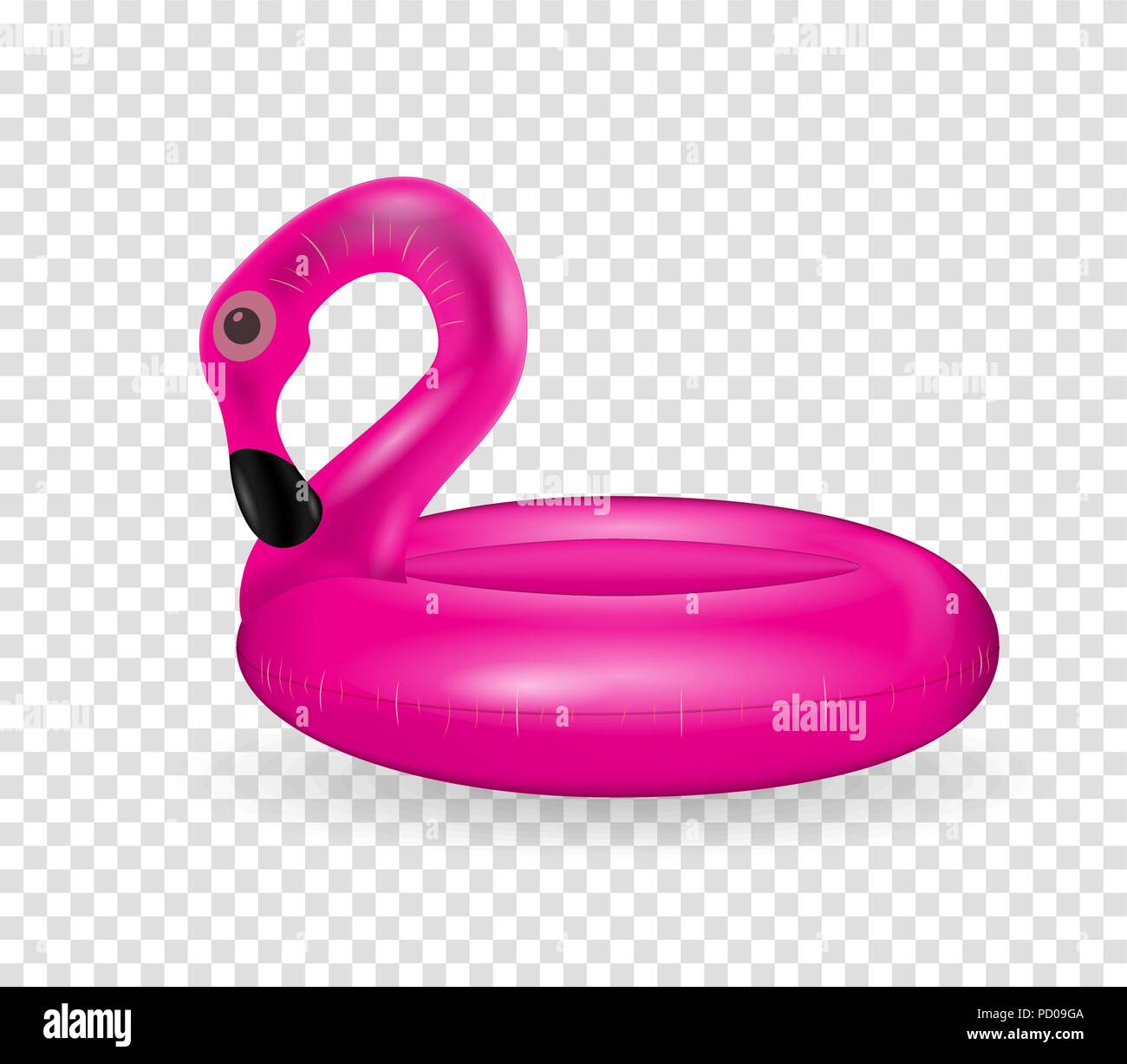 Inflatable flamingos Stock Vector Images - Alamy