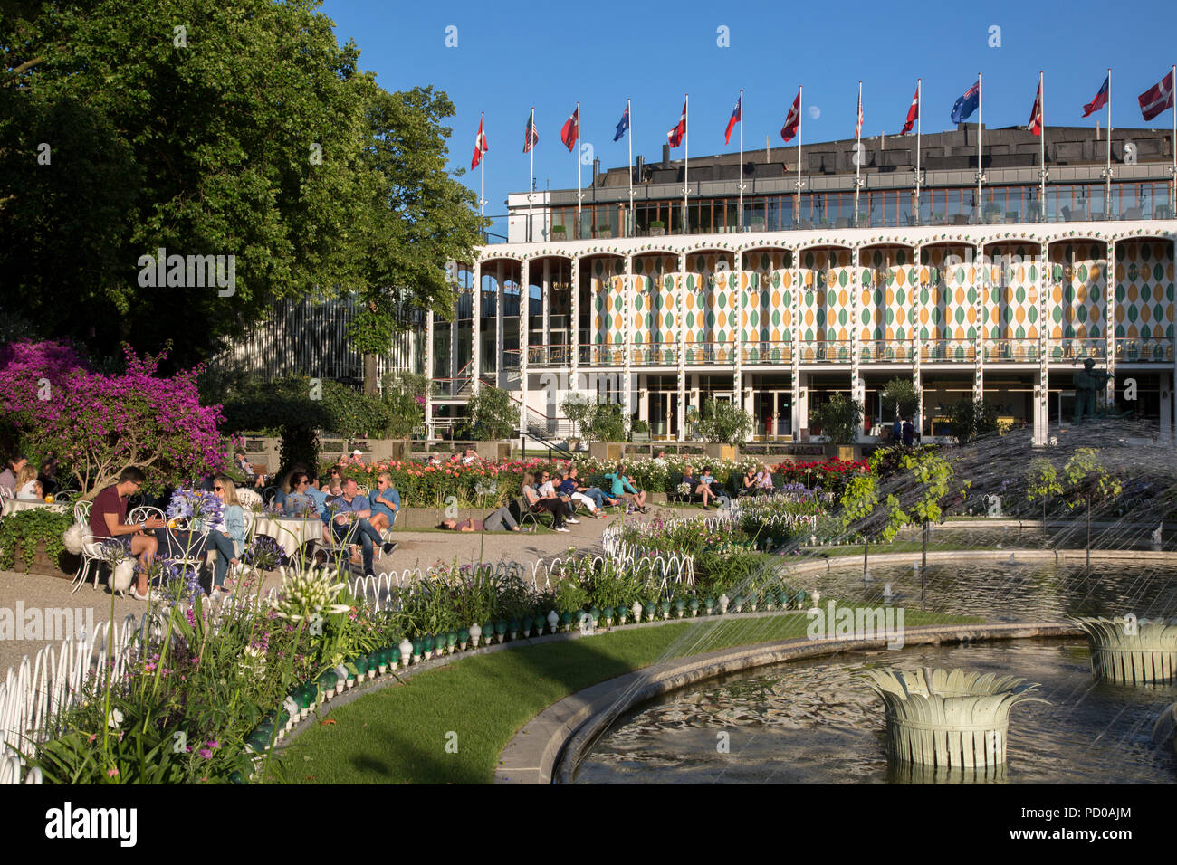 Tivoli Theme Park, Copenhagen; Denmark Stock Photo - Alamy