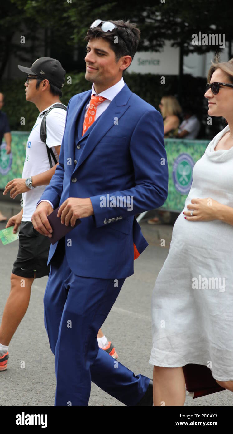 Wimbledon Tennis 2018: The Championships - Day 4 - Celebrity Sightings ...