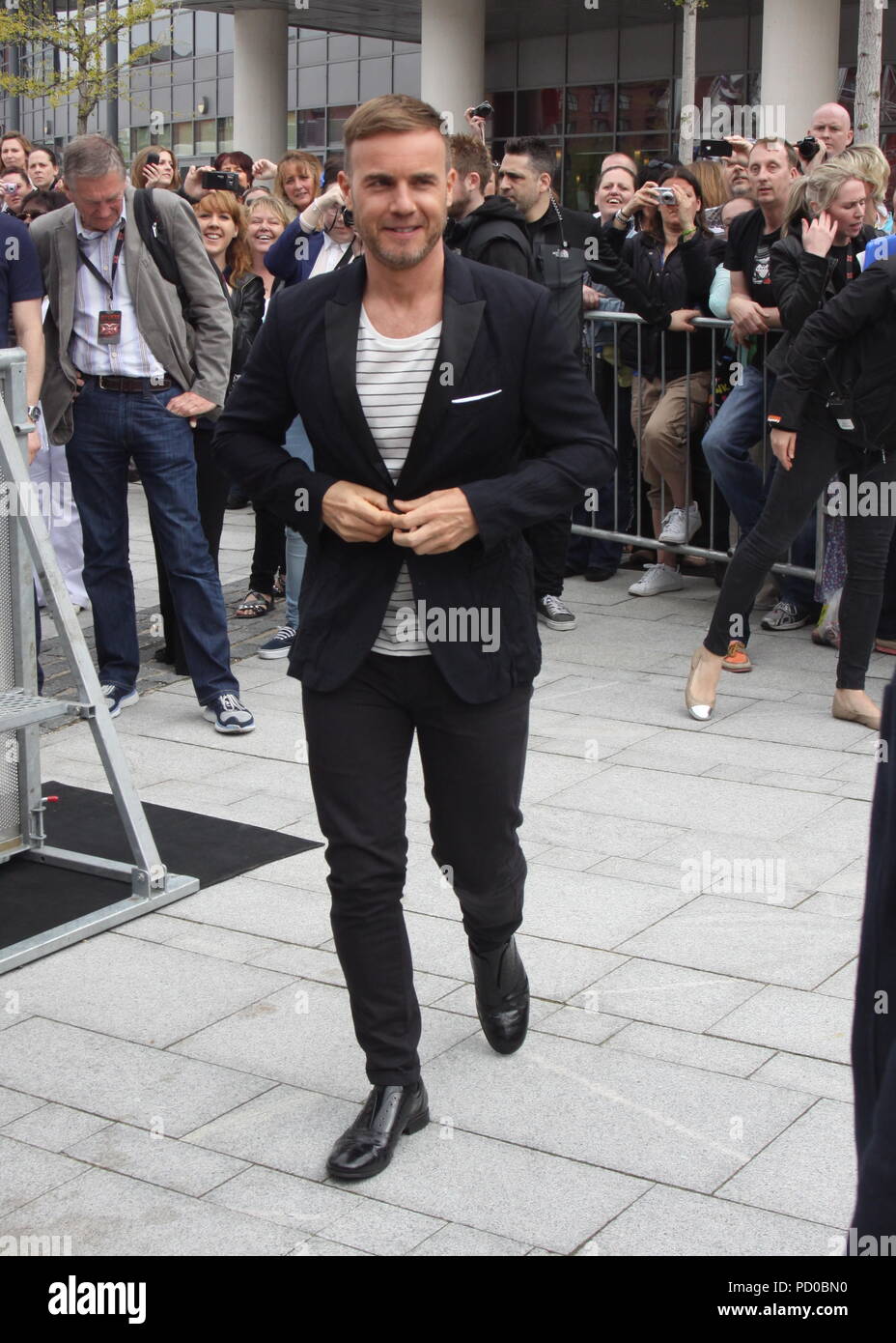 Liverpool Uk X Factor judges arrive at Liverpool Echo Arena for ...