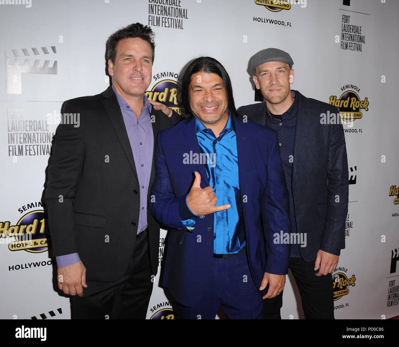 HOLLYWOOD, FL - NOVEMBER 06: John Pastorius, Robert Trujillo, Paul ...