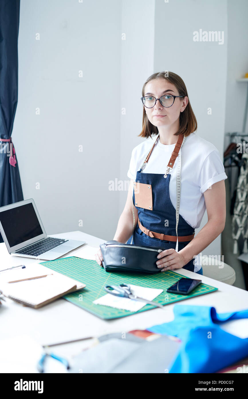 Female leather maker hi-res stock photography and images - Alamy
