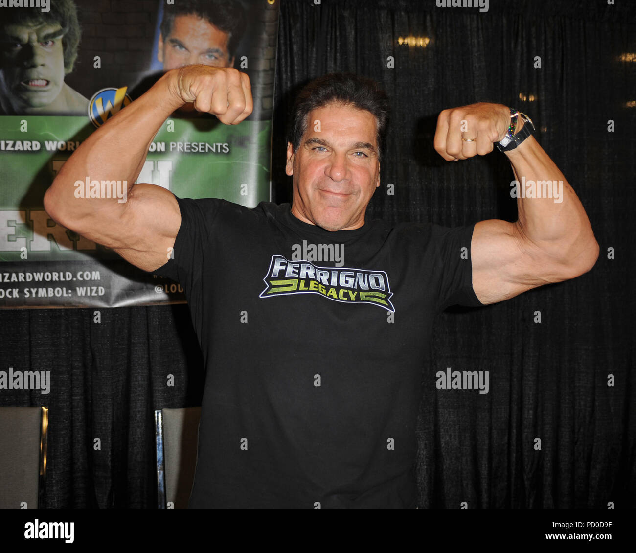 FORT LAUDERDALE, FL - OCTOBER 03: Lou Ferrigno attends Comic Con at the ...