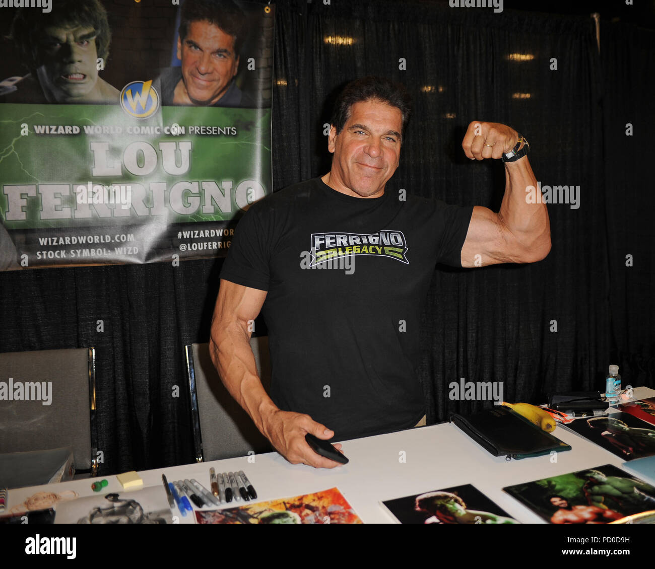 FORT LAUDERDALE, FL - OCTOBER 03: Lou Ferrigno attends Comic Con at the ...