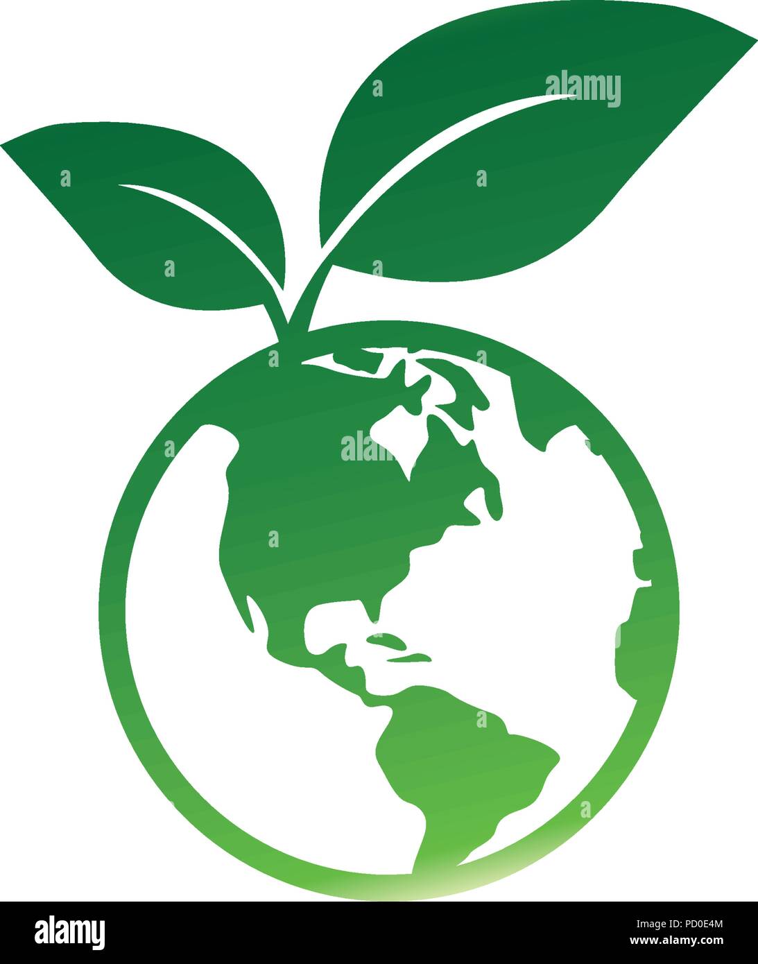 Illustration of nature world environment vector template Stock Vector ...