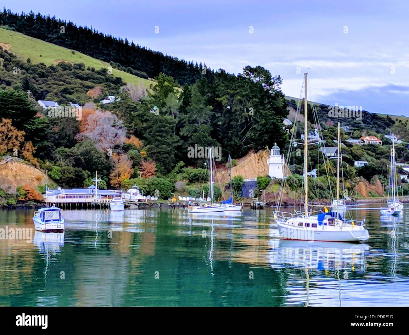 New zealand akaroa hi-res stock photography and images - Alamy