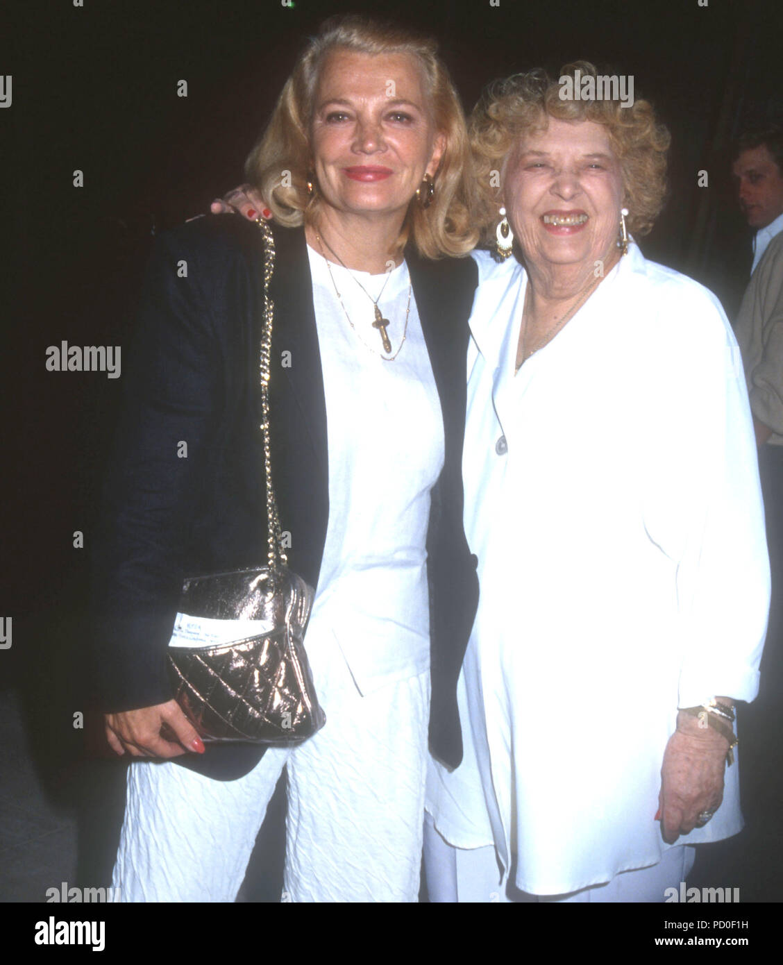 BEVERLY HILLS, CA - JUNE 1: (L-R) Actress Gena Rowlands and her mother ...