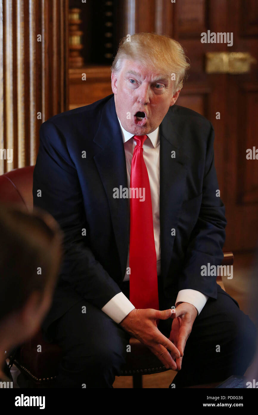 Charlottesville, VA - 7/14/15 - Donald J. Trump and son Eric Trump at ...