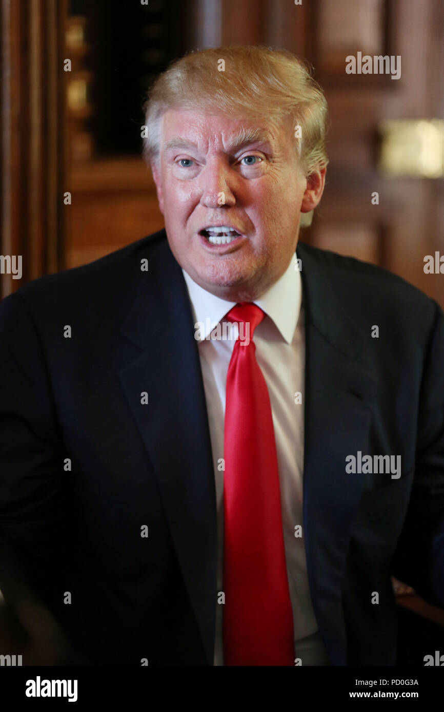 Charlottesville, VA - 7/14/15 - Donald J. Trump and son Eric Trump at ...