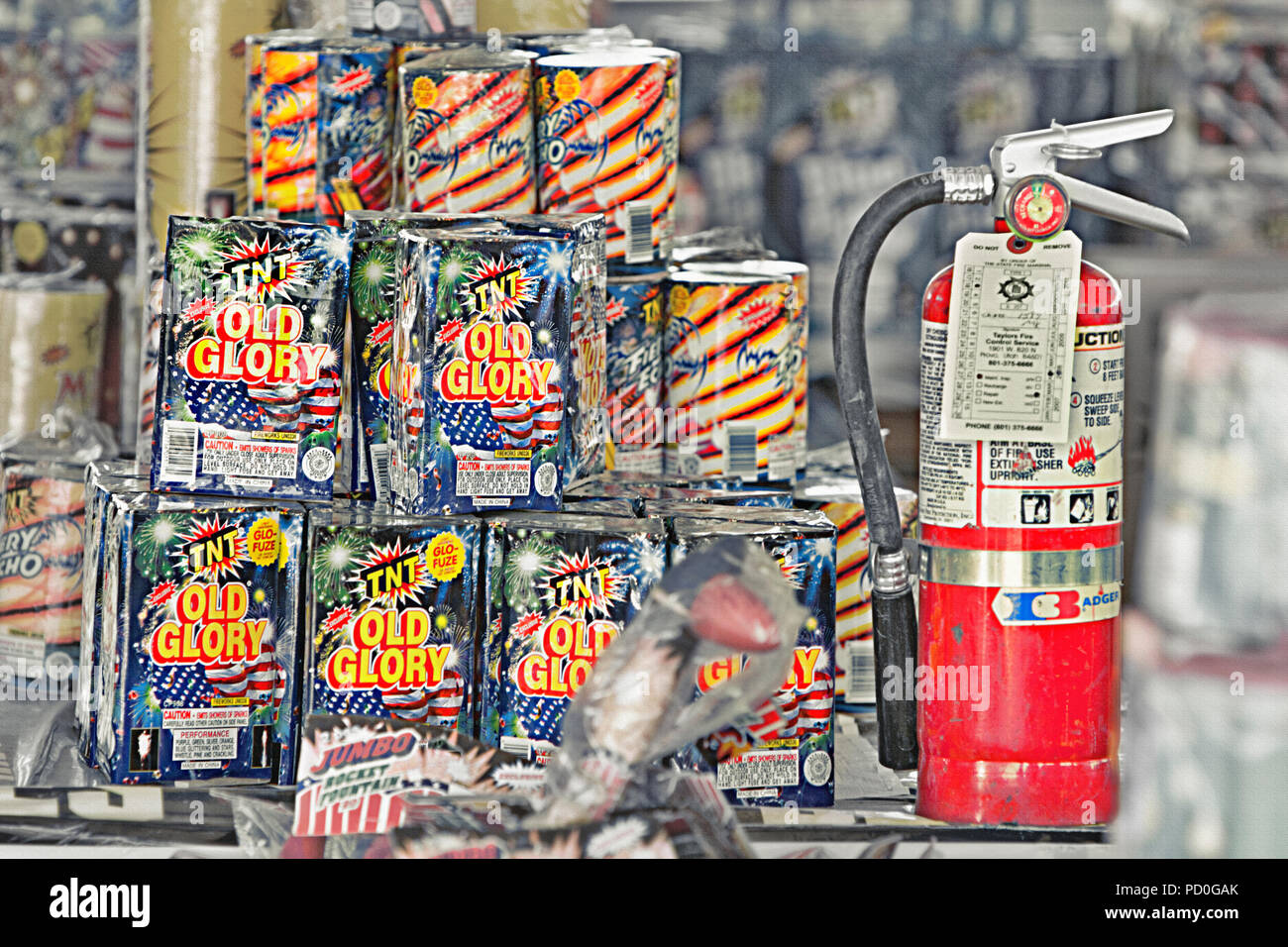 Came across a local fireworks stand in July a few summers back. The ...