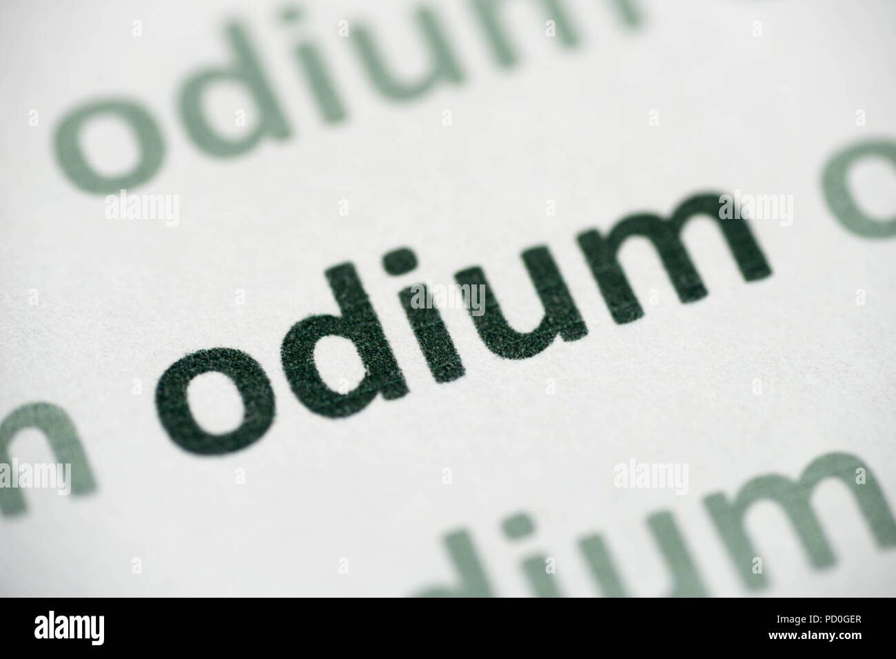 Odium Definition