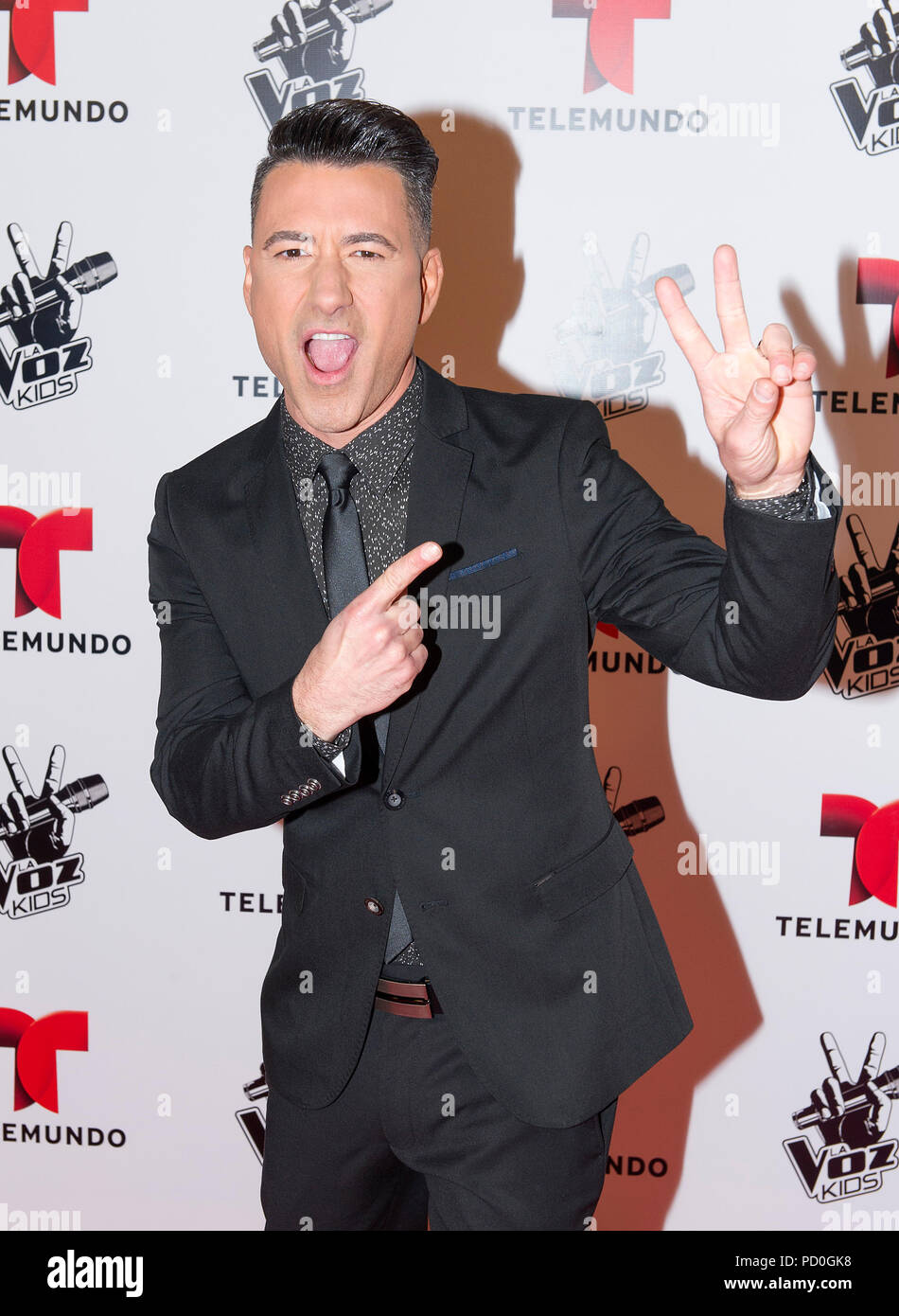 MIAMI, FL - MARCH 10: Jorge Bernal attends Telemundo's La Voz Kids ...