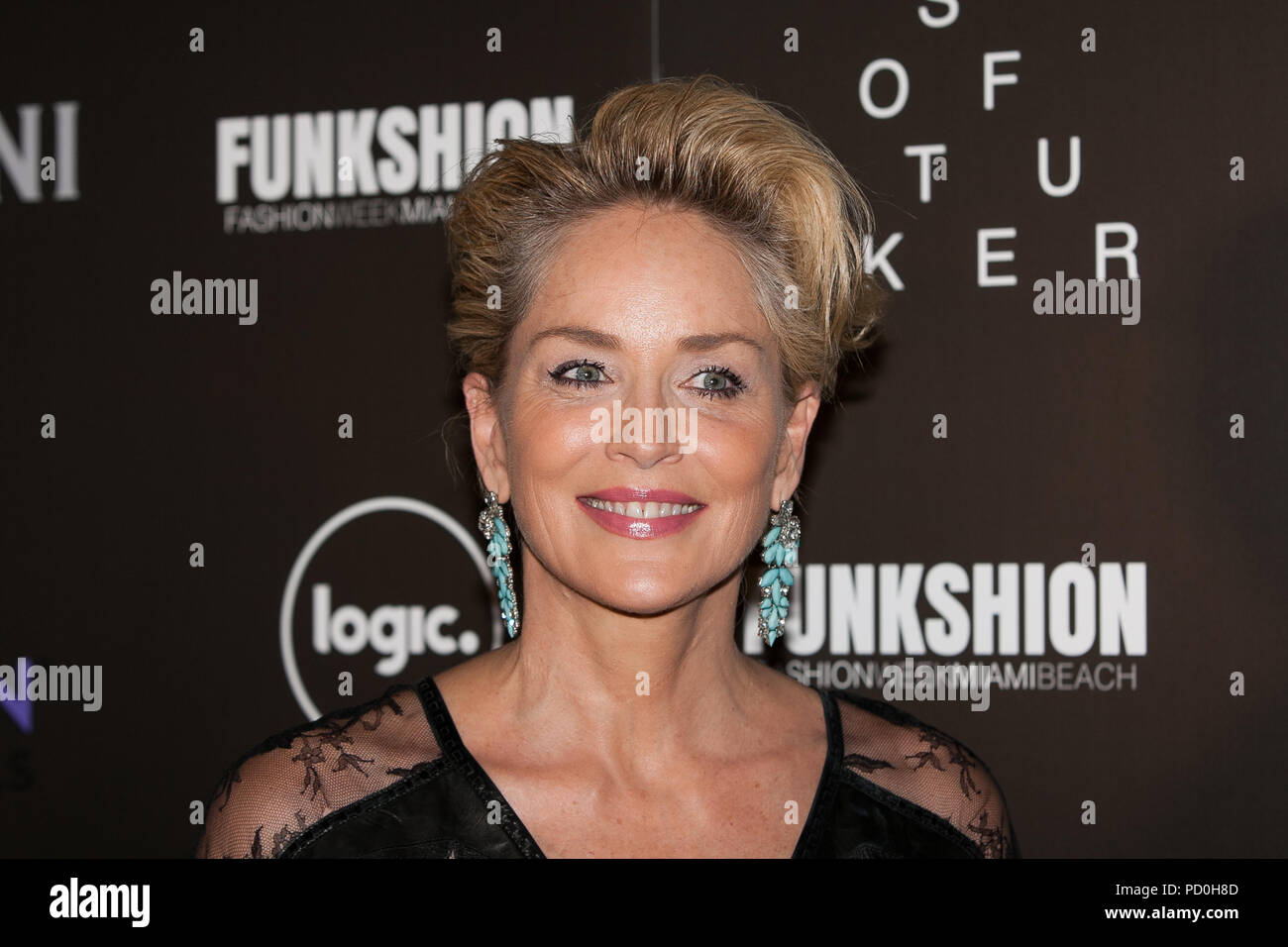MIAMI BEACH, FL - NOVEMBER 06: Sharon Stone seen at the 'Celebration of ...