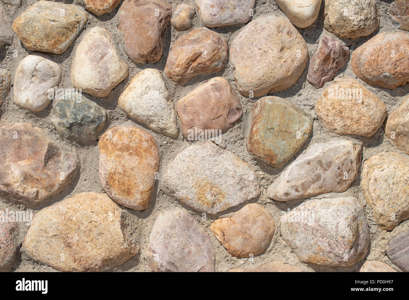 Background - Stacked Stone Wall Stock Photo - Alamy