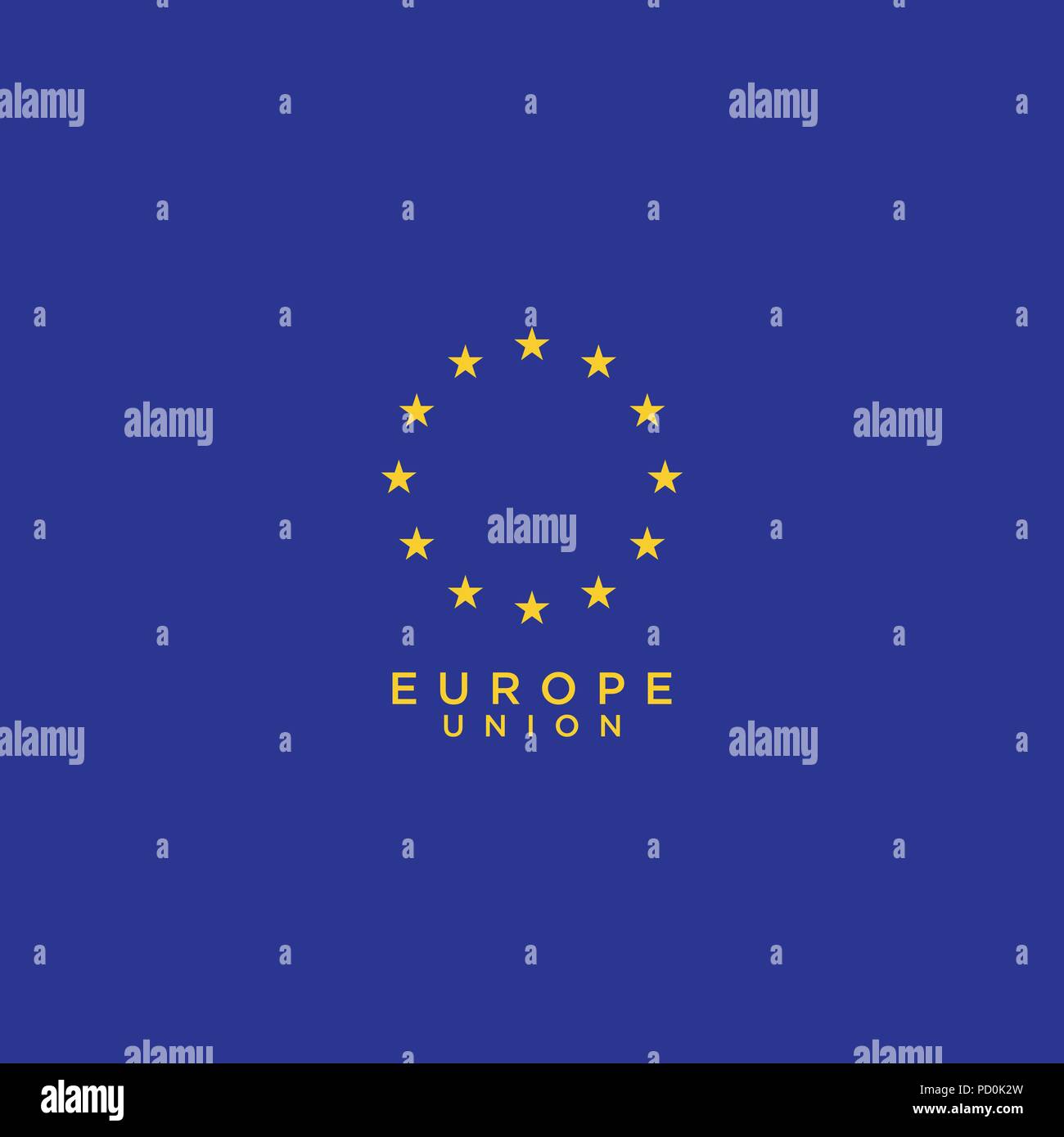 Community of europe with european design Stock Vector Images - Alamy