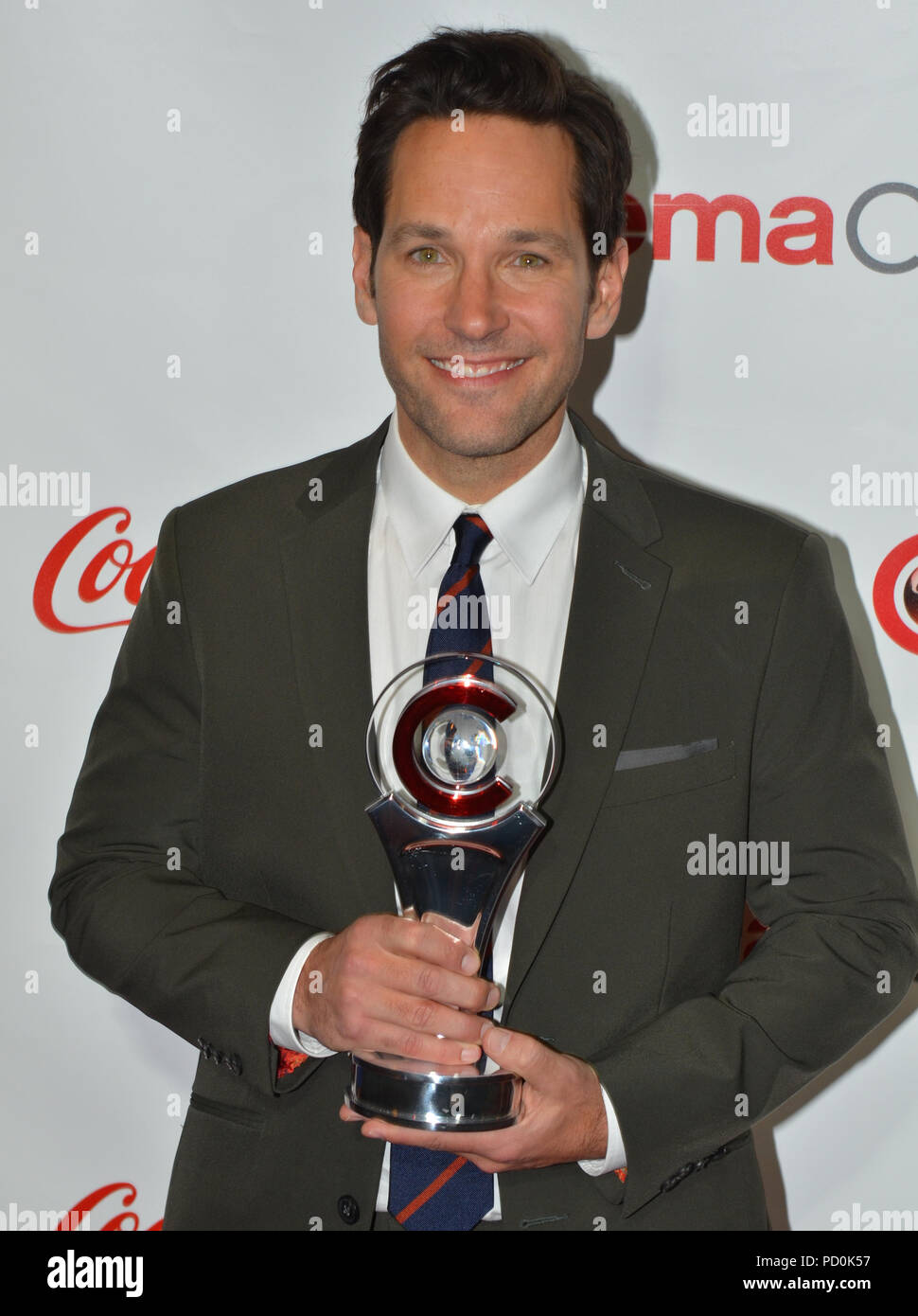 LAS VEGAS, NV - APRIL 23: (Embargoed till April 26, 2015) - Paul Rudd ...