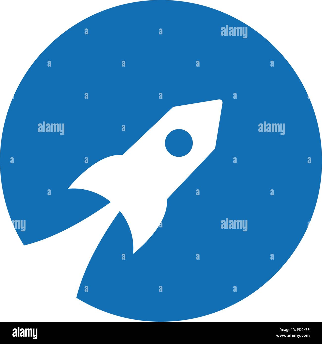 Rocket logo Stock Vector Images - Alamy