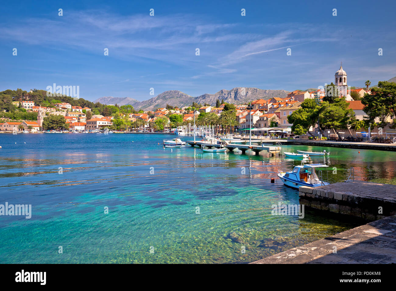 Cavtat waterfront croatia hi-res stock photography and images - Alamy