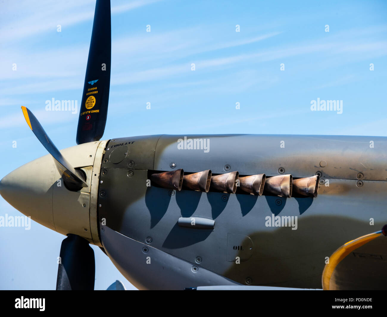 Supermarine Spitfire Mk 9 High Resolution Stock Photography and Images ...
