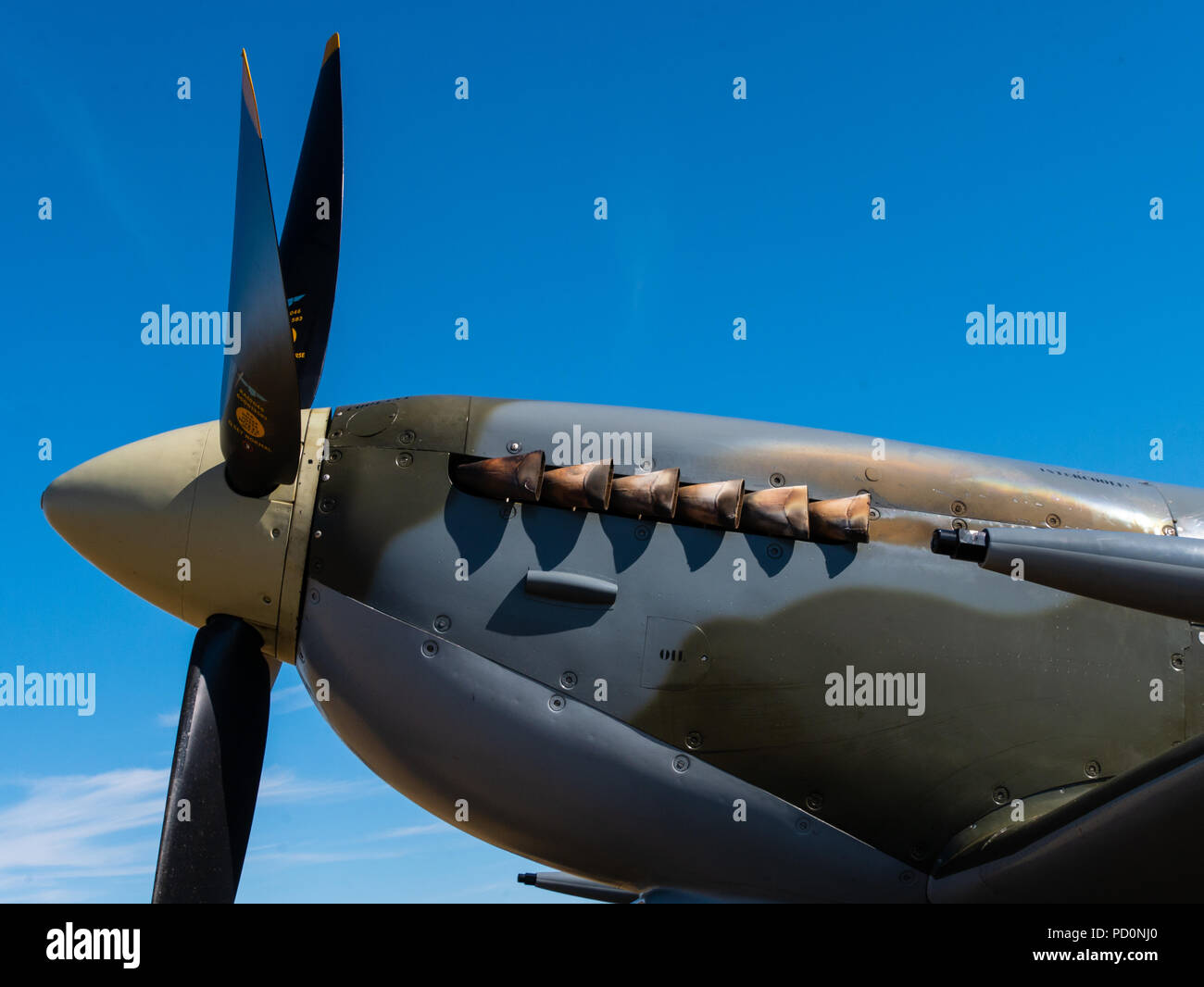 Raf spitfire plan hi-res stock photography and images - Alamy