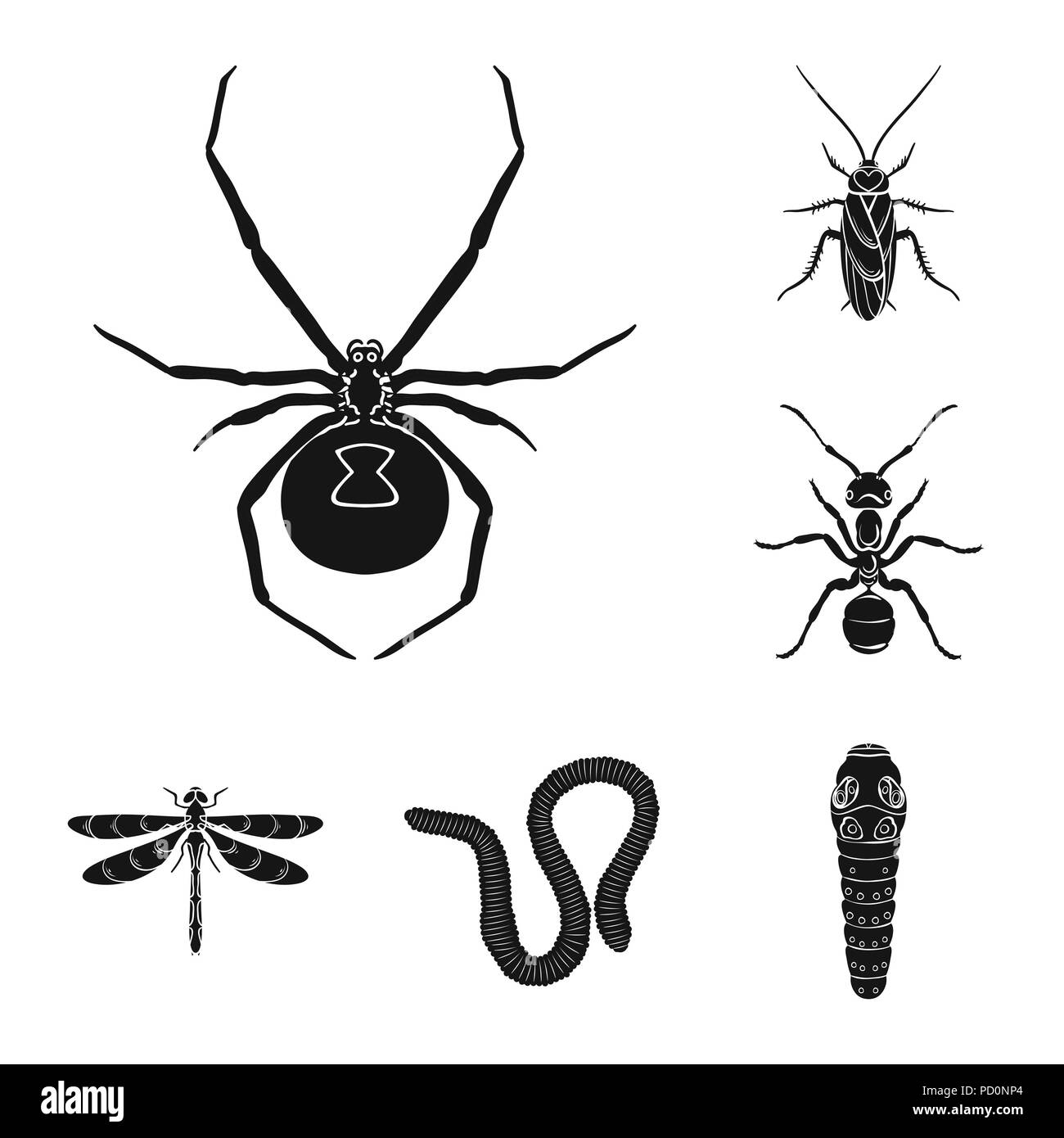 Small species of dragonfly Stock Vector Images - Alamy