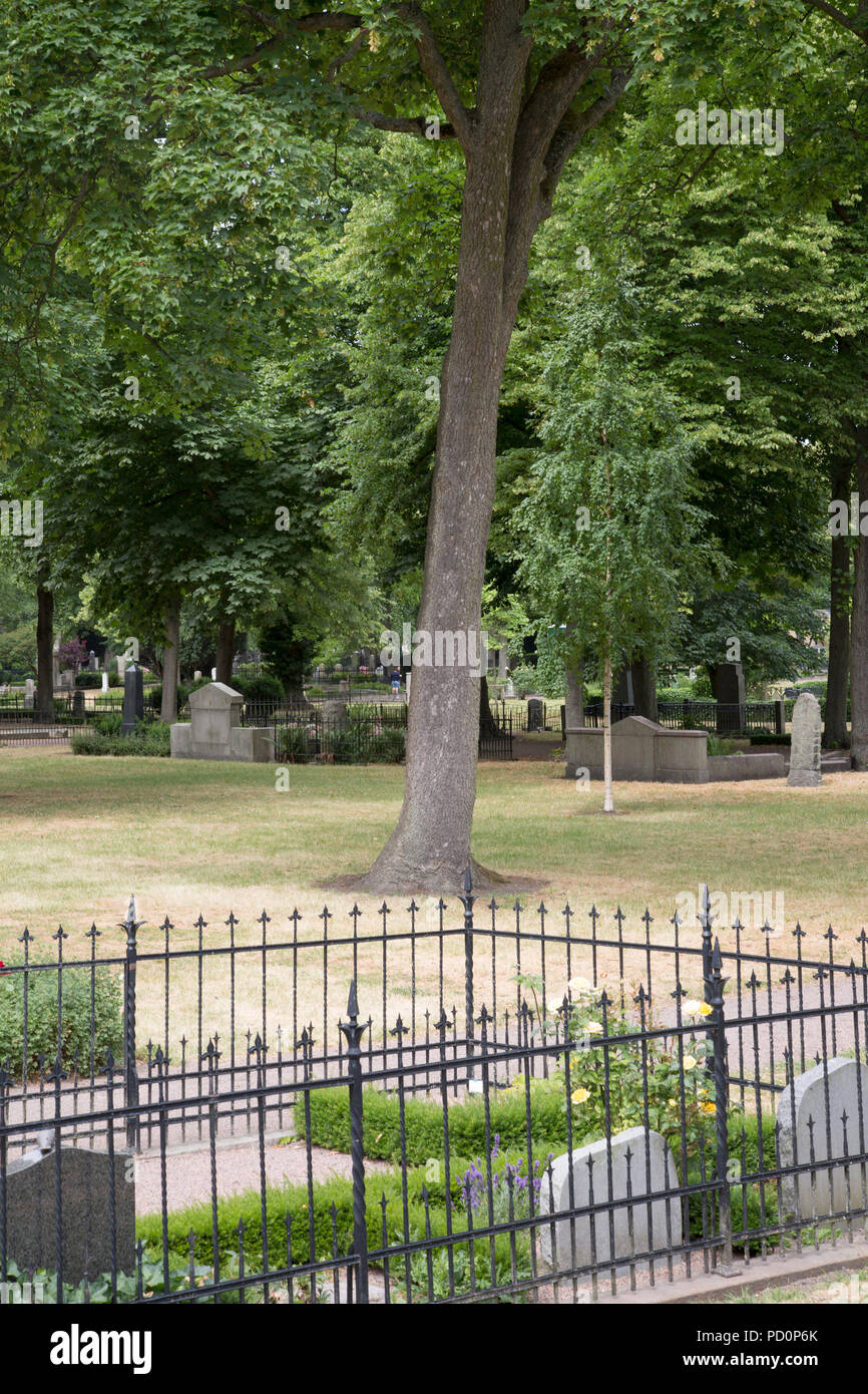 Old Cemetery Park, Malmo, Sweden Stock Photo - Alamy