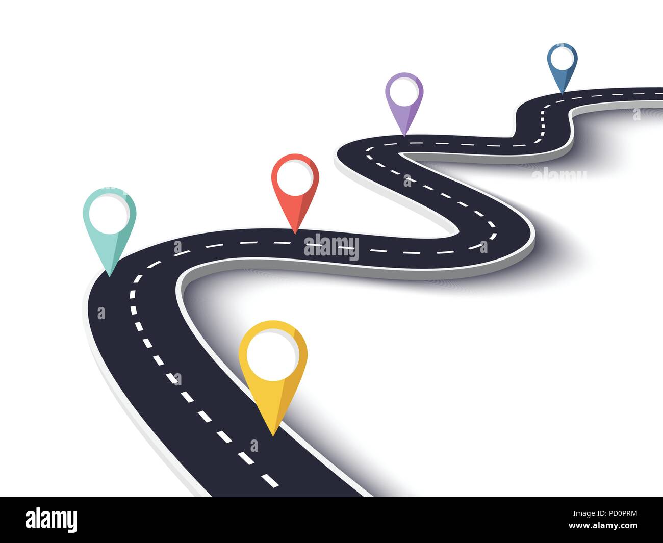Clipart Winding Road