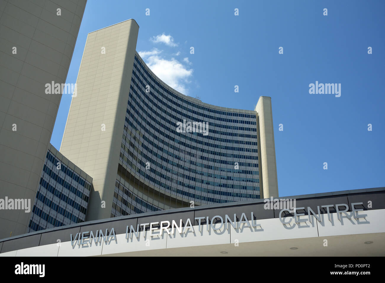 Vienna International Centre Un Building High Resolution Stock ...