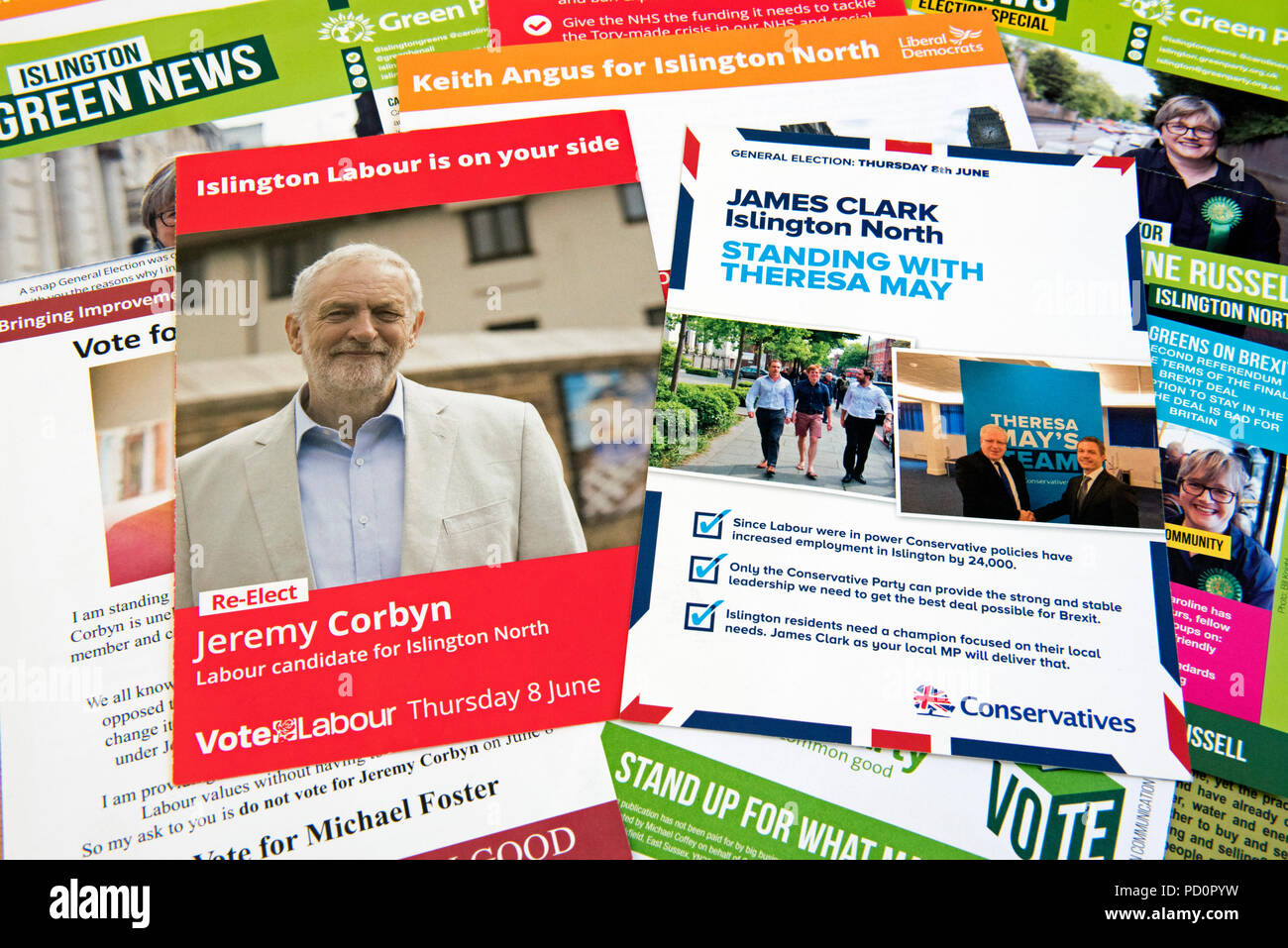 Political leaflets hi-res stock photography and images - Alamy