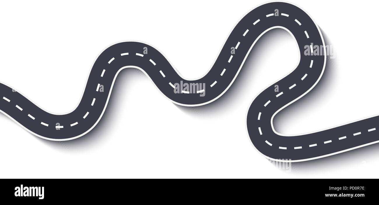 Clipart Winding Road