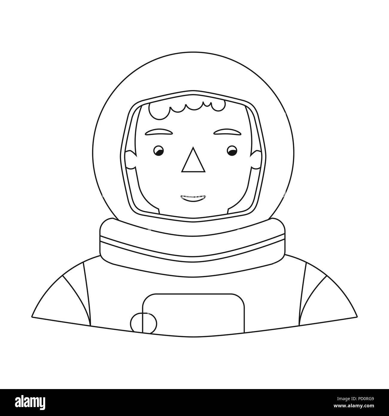 Astronaut Outline