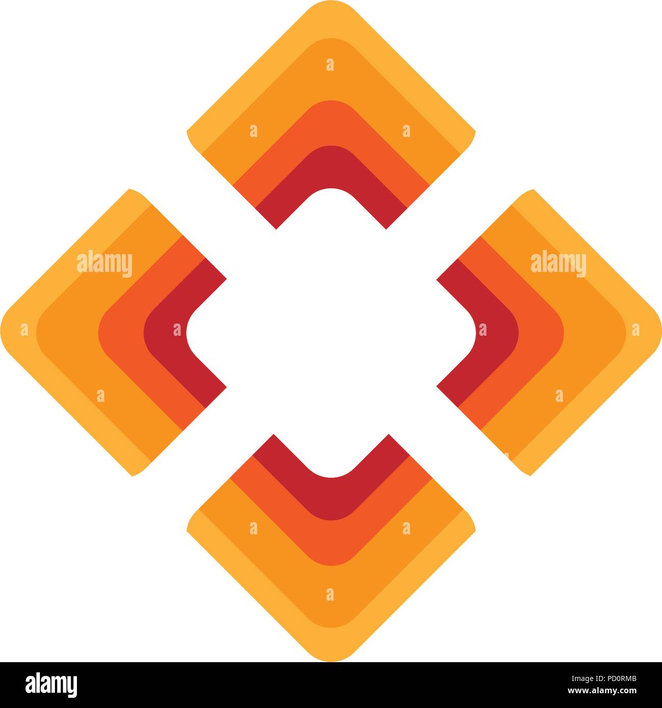 Shade of orange color Stock Vector Images - Alamy