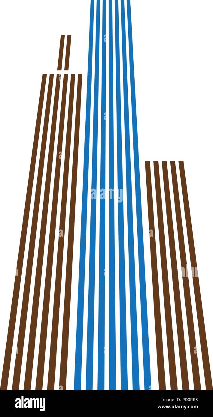 Tall building vector vectors hi-res stock photography and images - Alamy