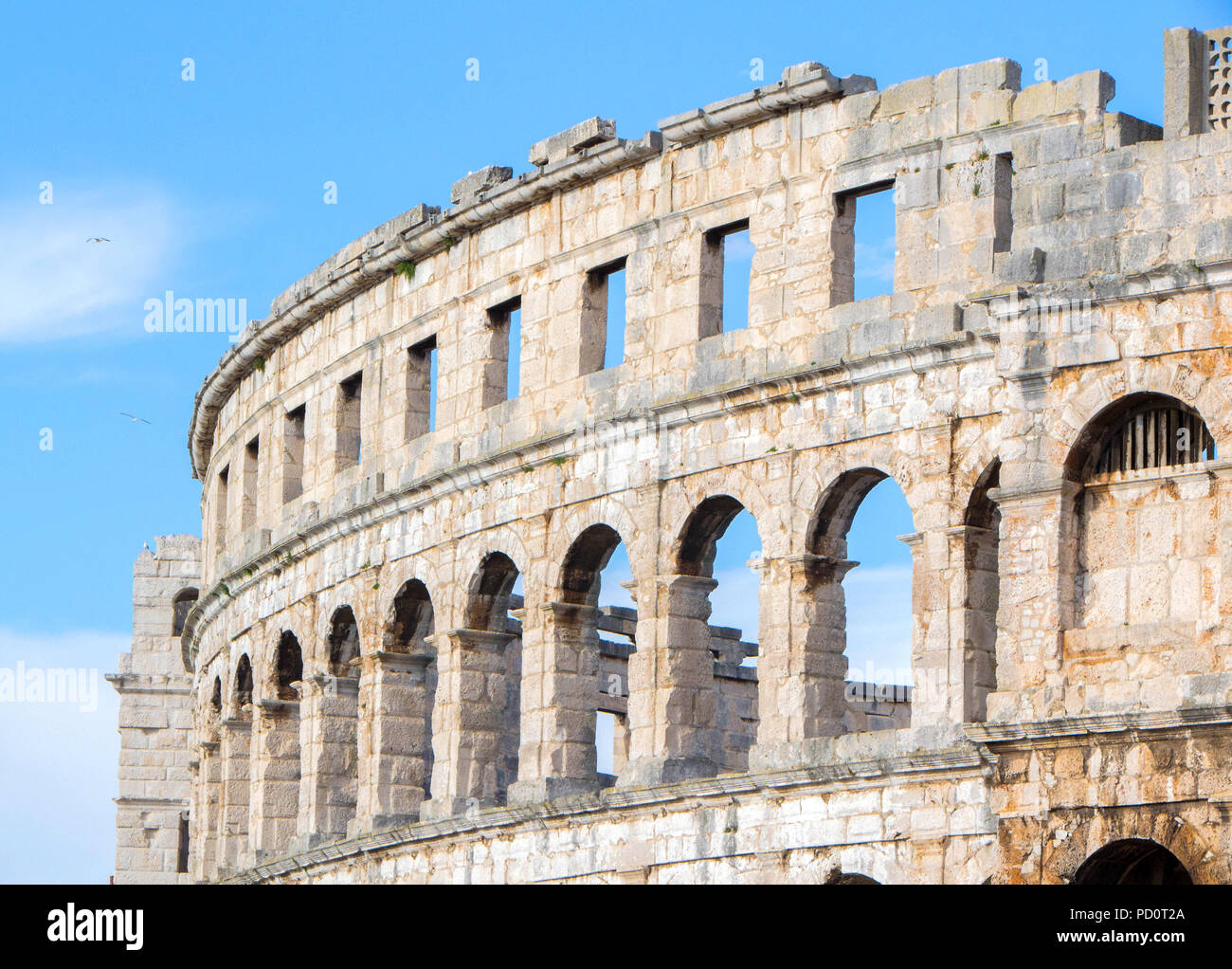 The Pula Arena is the name of the amphitheatre located in Pula, Croatia ...