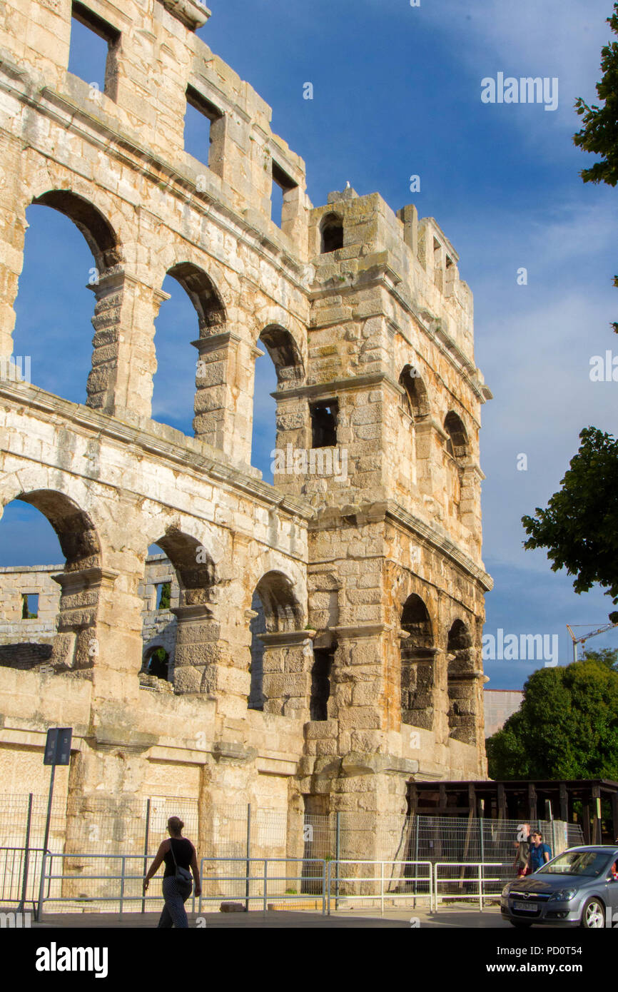 The Pula Arena is the name of the amphitheatre located in Pula, Croatia ...