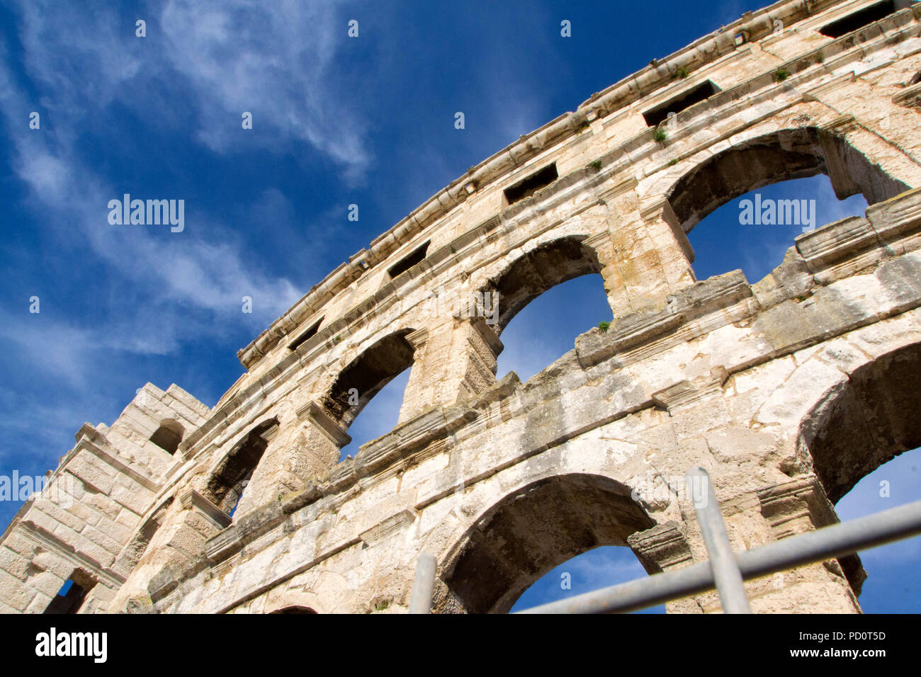 The Pula Arena is the name of the amphitheatre located in Pula, Croatia ...