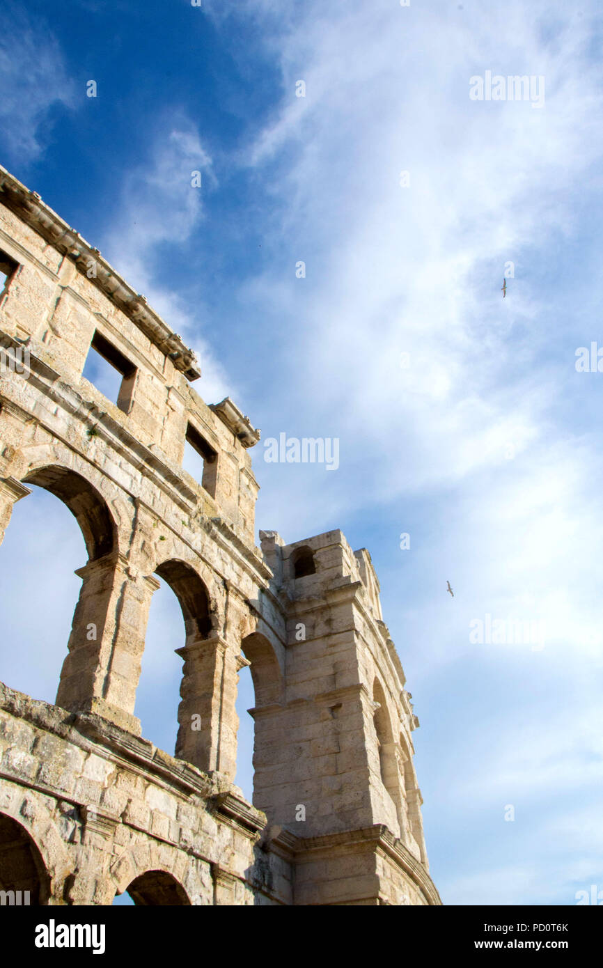 The Pula Arena is the name of the amphitheatre located in Pula, Croatia ...