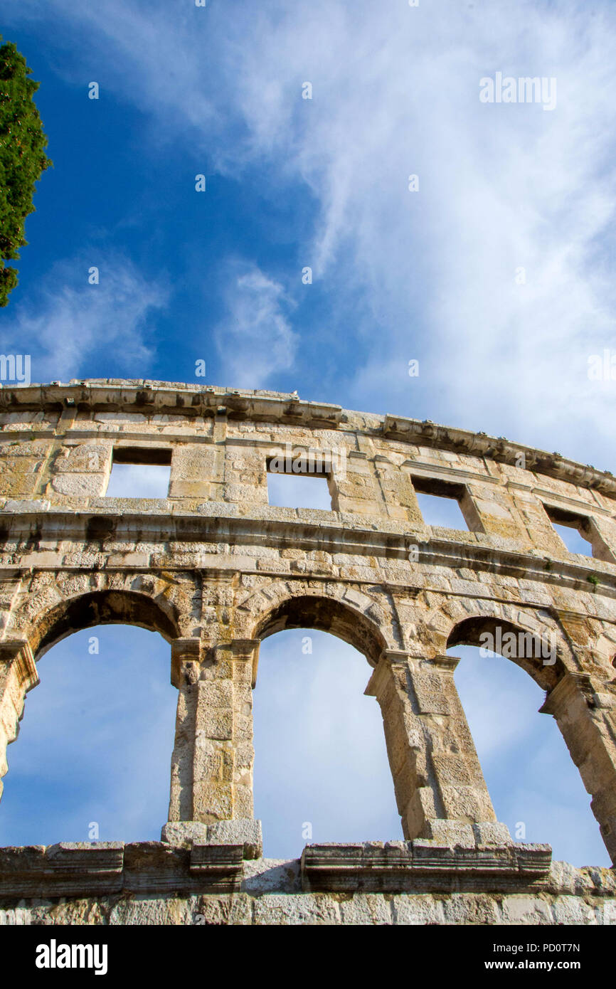 The Pula Arena is the name of the amphitheatre located in Pula, Croatia ...