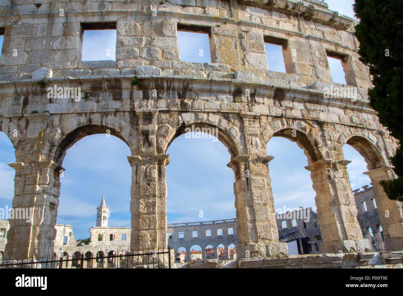 The Pula Arena is the name of the amphitheatre located in Pula, Croatia ...