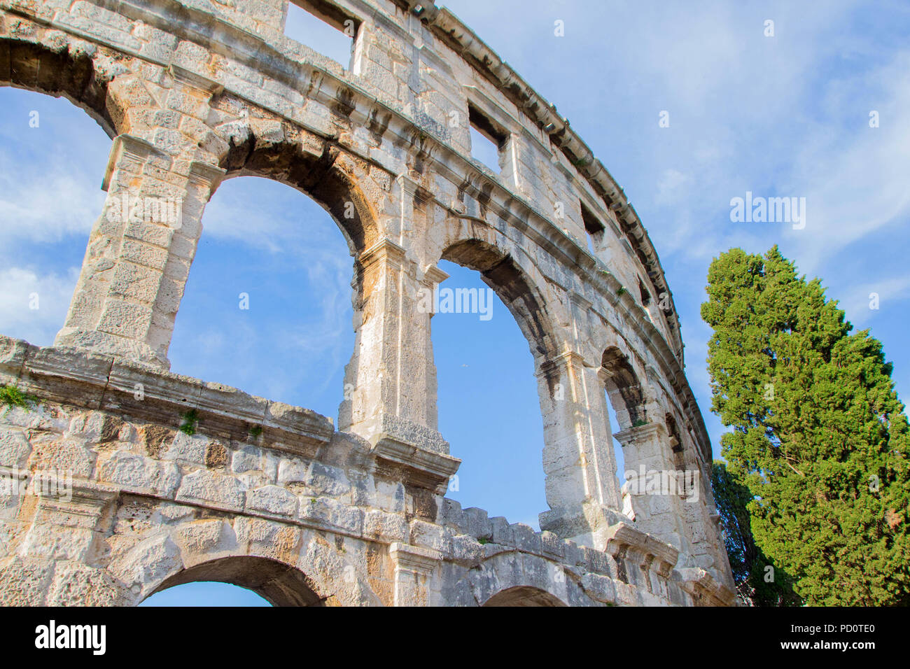 The Pula Arena is the name of the amphitheatre located in Pula, Croatia ...
