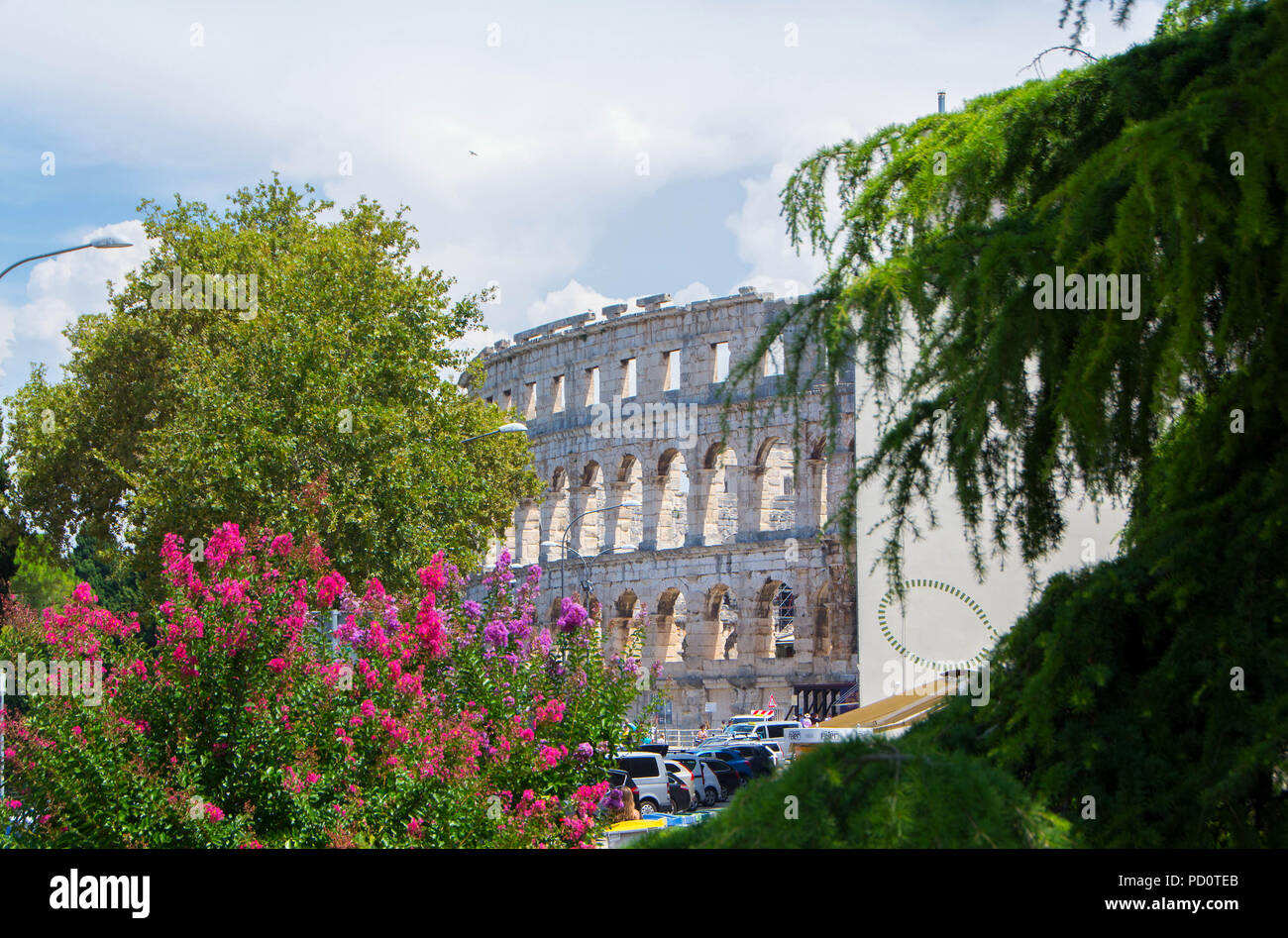 The Pula Arena is the name of the amphitheatre located in Pula, Croatia ...