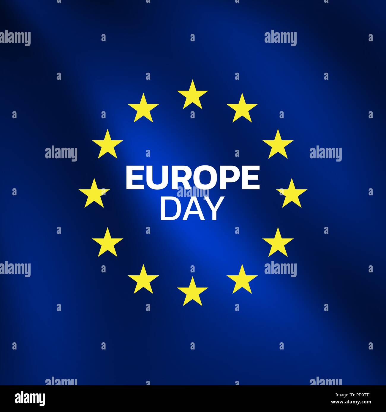 Europe Day logo icon design, vector illustration Stock Vector Image ...