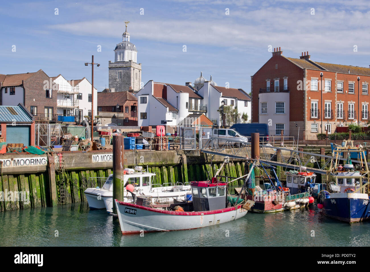 Camber Quay Old Portsmouth Stock Photo - Alamy