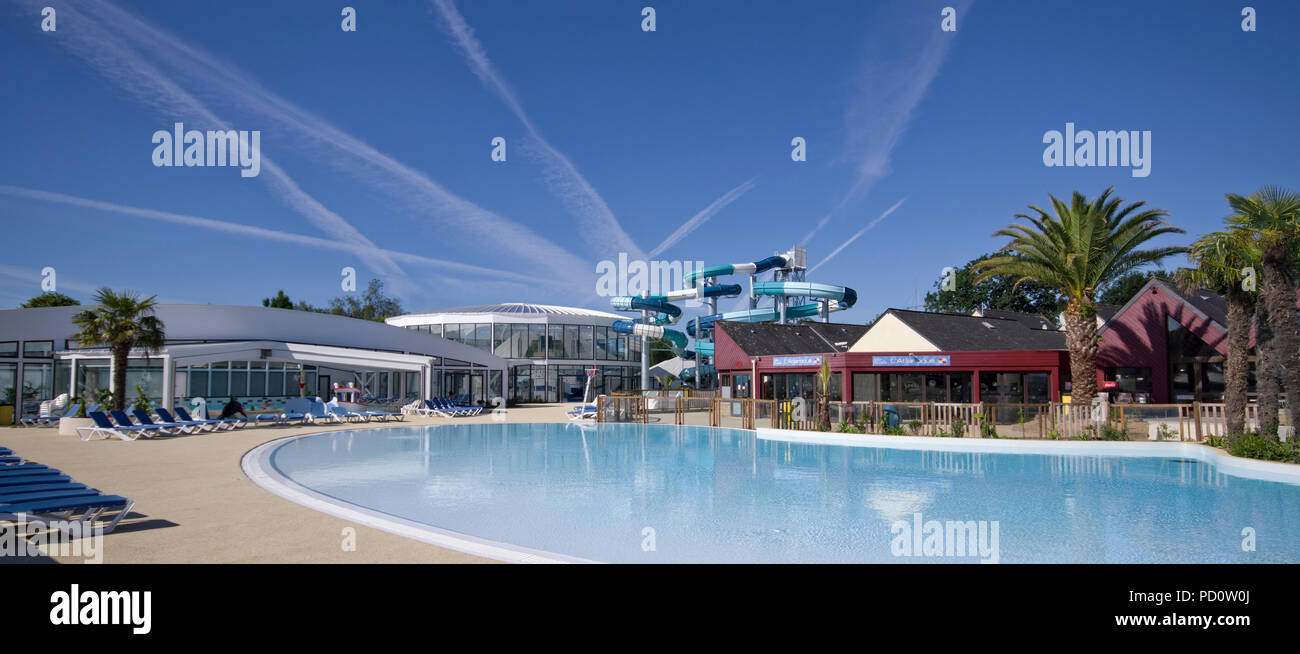 Sunêlia L’Atlantique pool complex Stock Photo - Alamy
