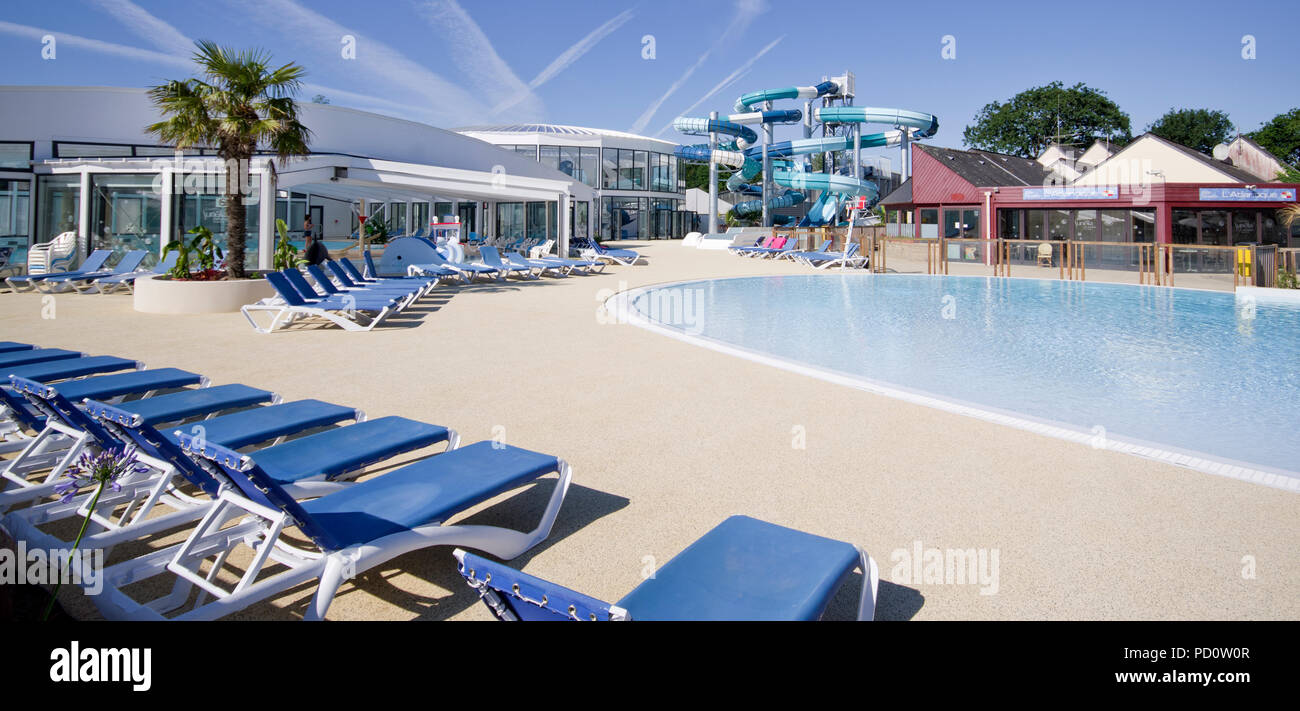 Sunêlia L’Atlantique pool complex Stock Photo - Alamy