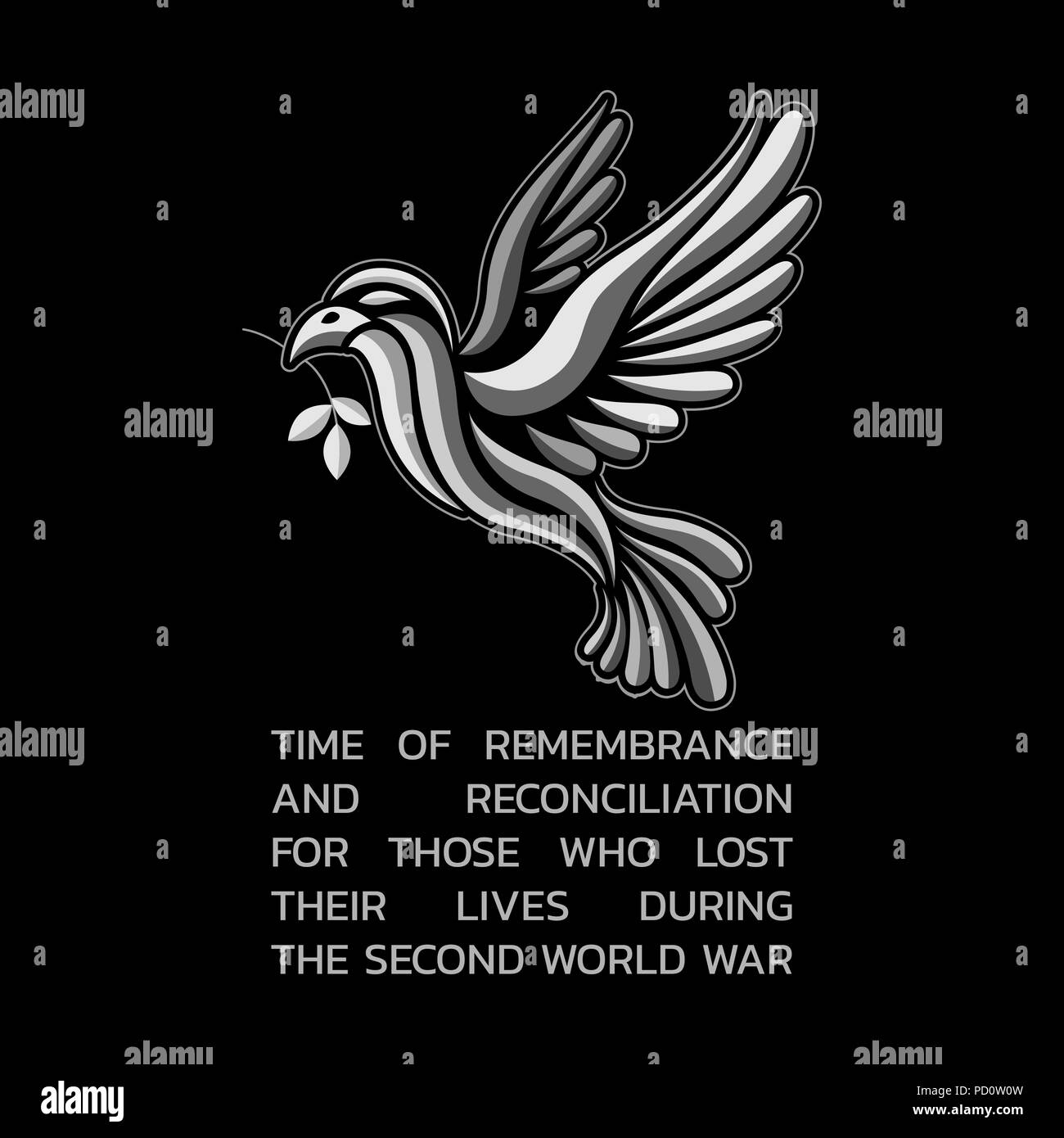 Remembrance Day logo icon design, vector illustration Stock Vector ...