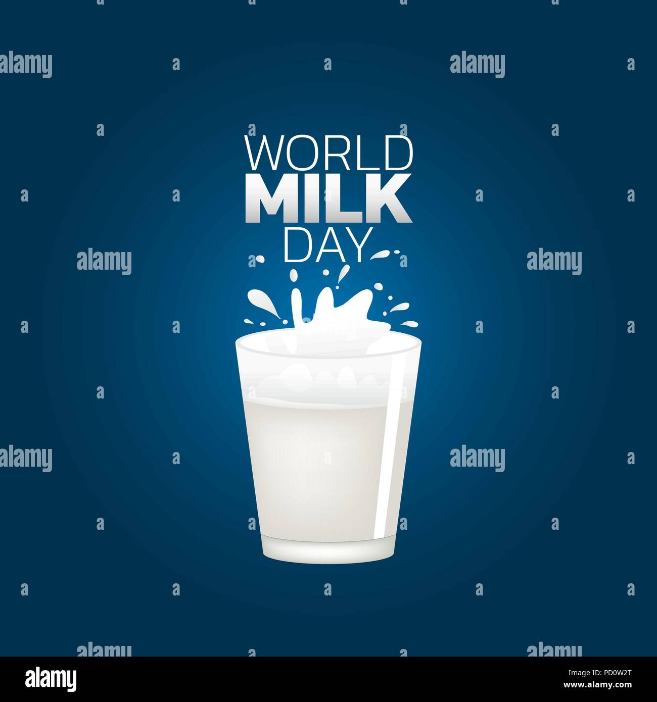World Milk Day logo icon design, vector illustration Stock Vector Image ...