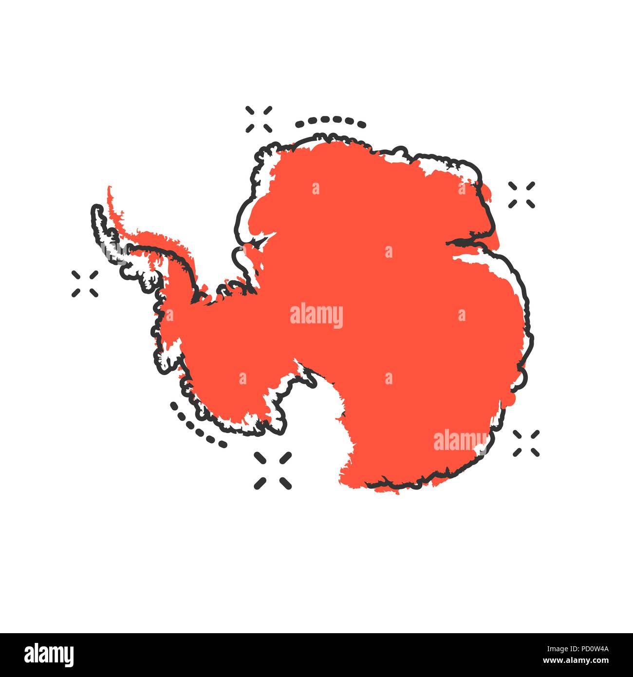 Antarctica Map Stock Photos & Antarctica Map Stock Images - Alamy