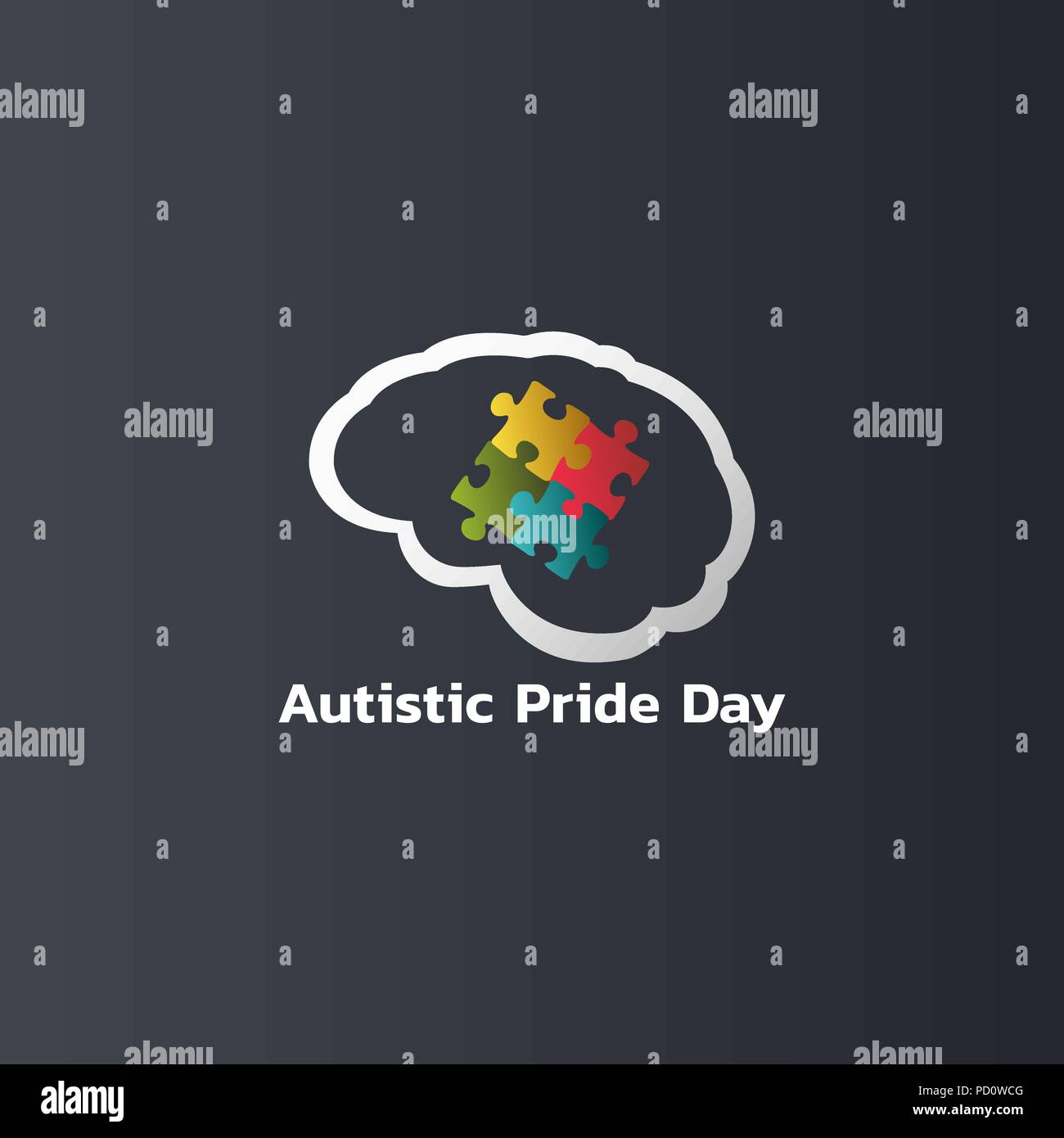 Autism pride Stock Vector Images - Alamy